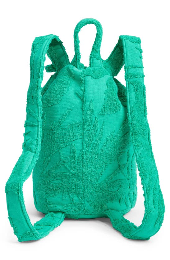 Rip Curl Sun Rays Terry Cloth Mini Backpack In Green | ModeSens