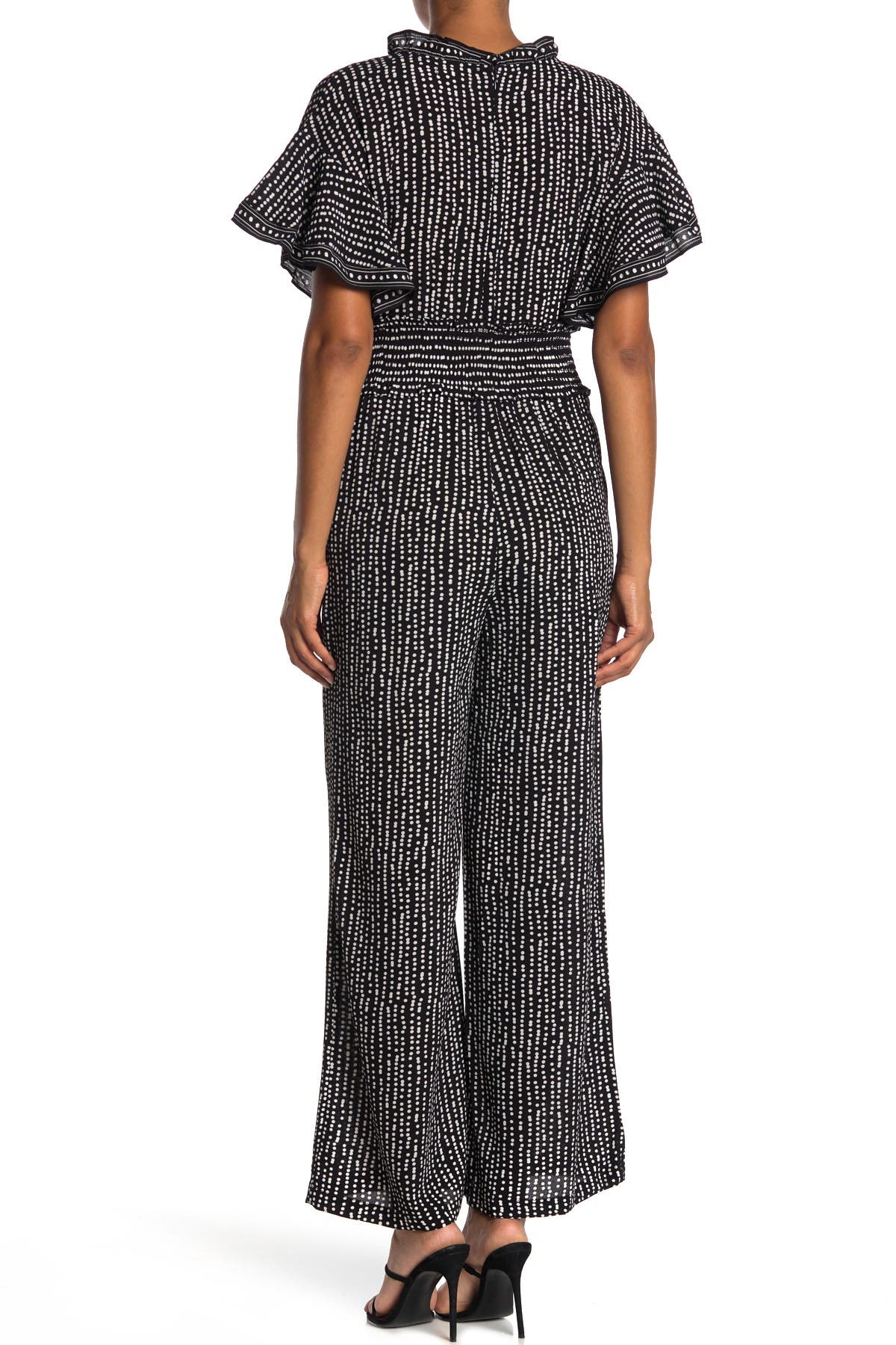 Max Studio | Ruffle Smocked Waist Jumpsuit | Nordstrom Rack