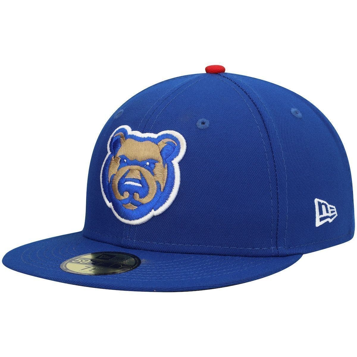 New Era Men's New Era Blue Iowa Cubs Authentic Collection Team Game ...