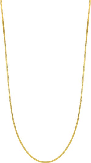 Bony Levy 14K Gold Herringbone Chain Necklace | Nordstrom
