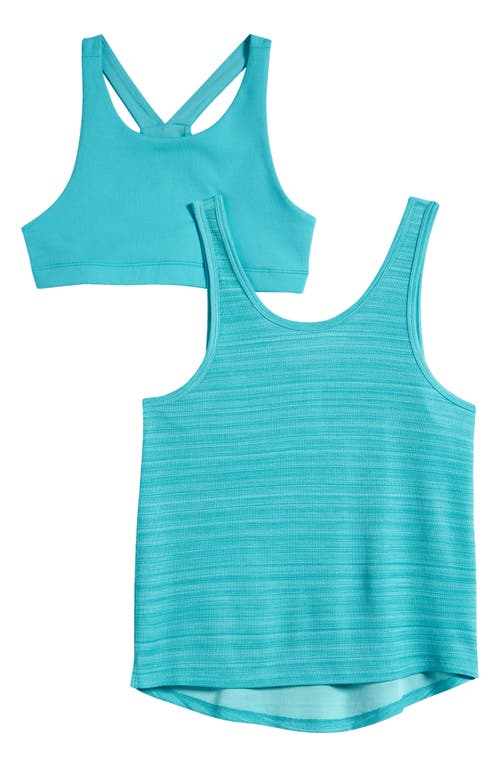 Zella Girl Kids' 3-in-1 Flex Bra & Tank Set (little Kid & Big Kid) In ...