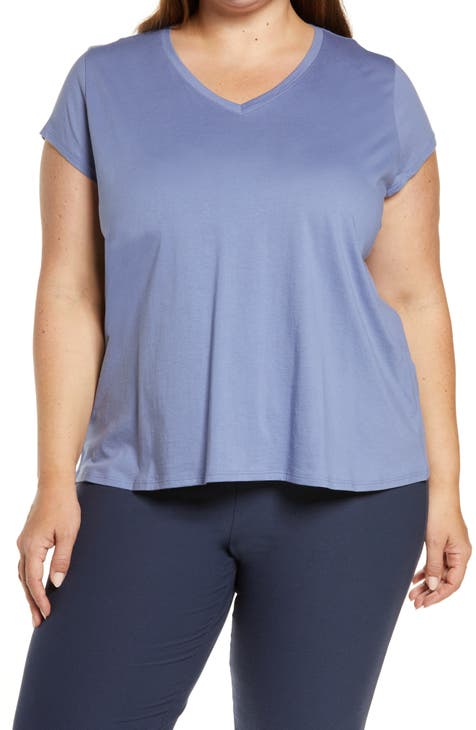 Blue Plus-Size Tops for Women | Nordstrom