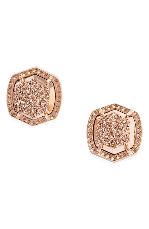 Pink Stud Earrings for Women | Nordstrom
