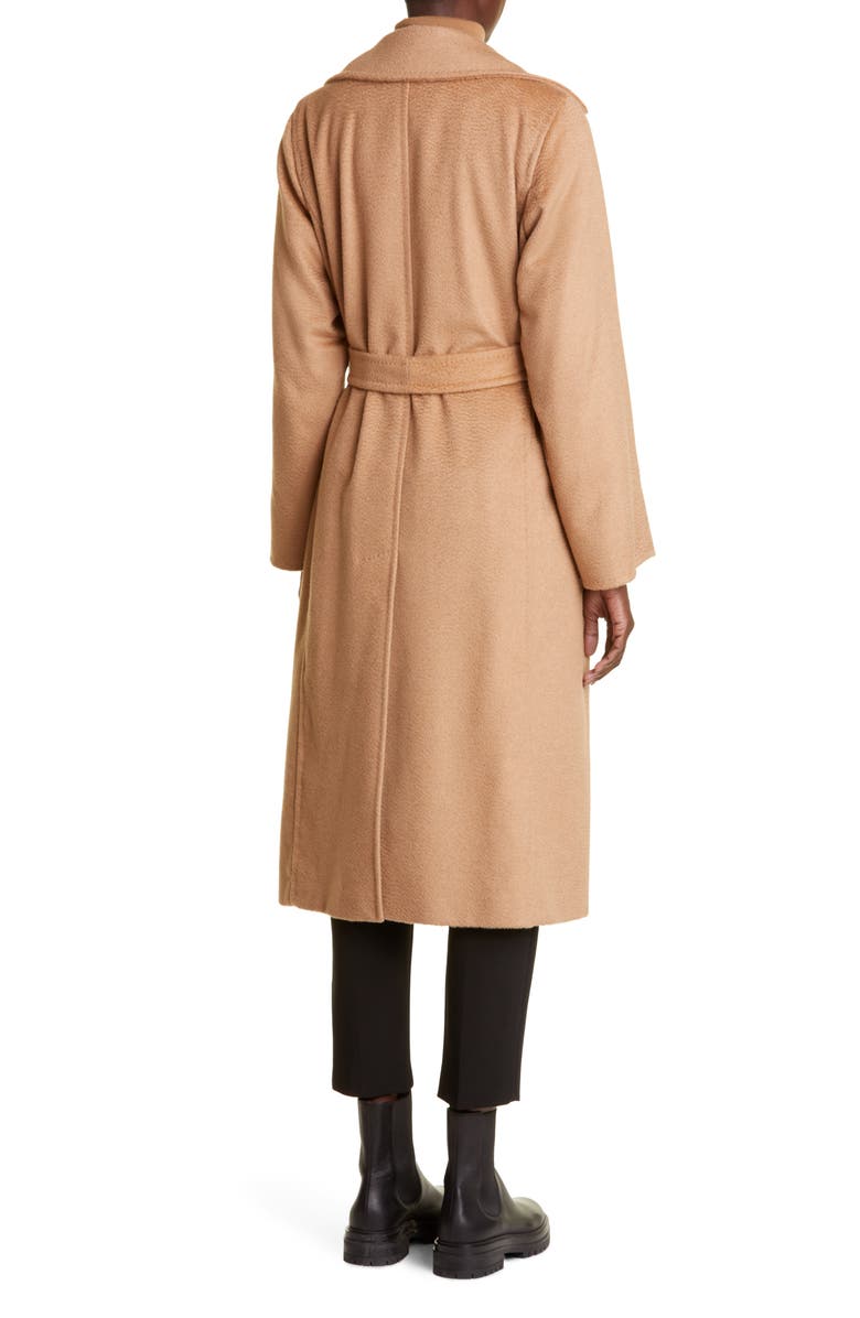 Max Mara Manuela Camel Hair Wrap Coat | Nordstrom