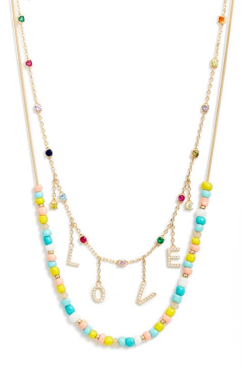 Women's Blue Necklaces