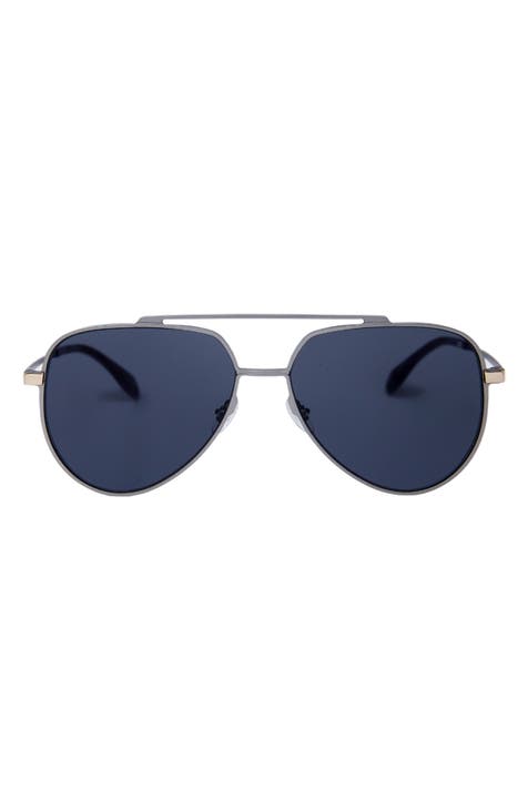 Grey Aviator Sunglasses | Nordstrom