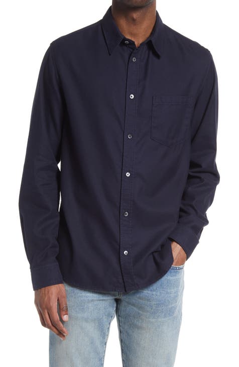 Men's Blue Flannel Shirts | Nordstrom