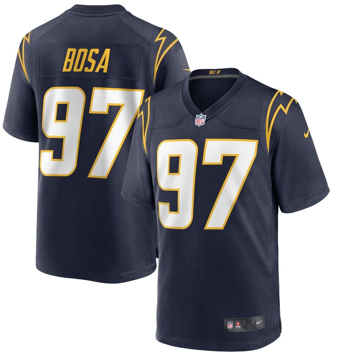 Nike Men's Nike Joey Bosa Navy Los Angeles Chargers Alternate Game ...