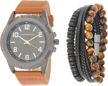 Lucky Brand Jack Brushed Quartz Watch | Nordstromrack