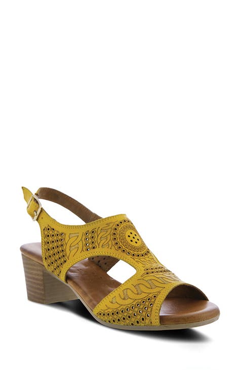 Women's Yellow Slingback Sandals | Nordstrom