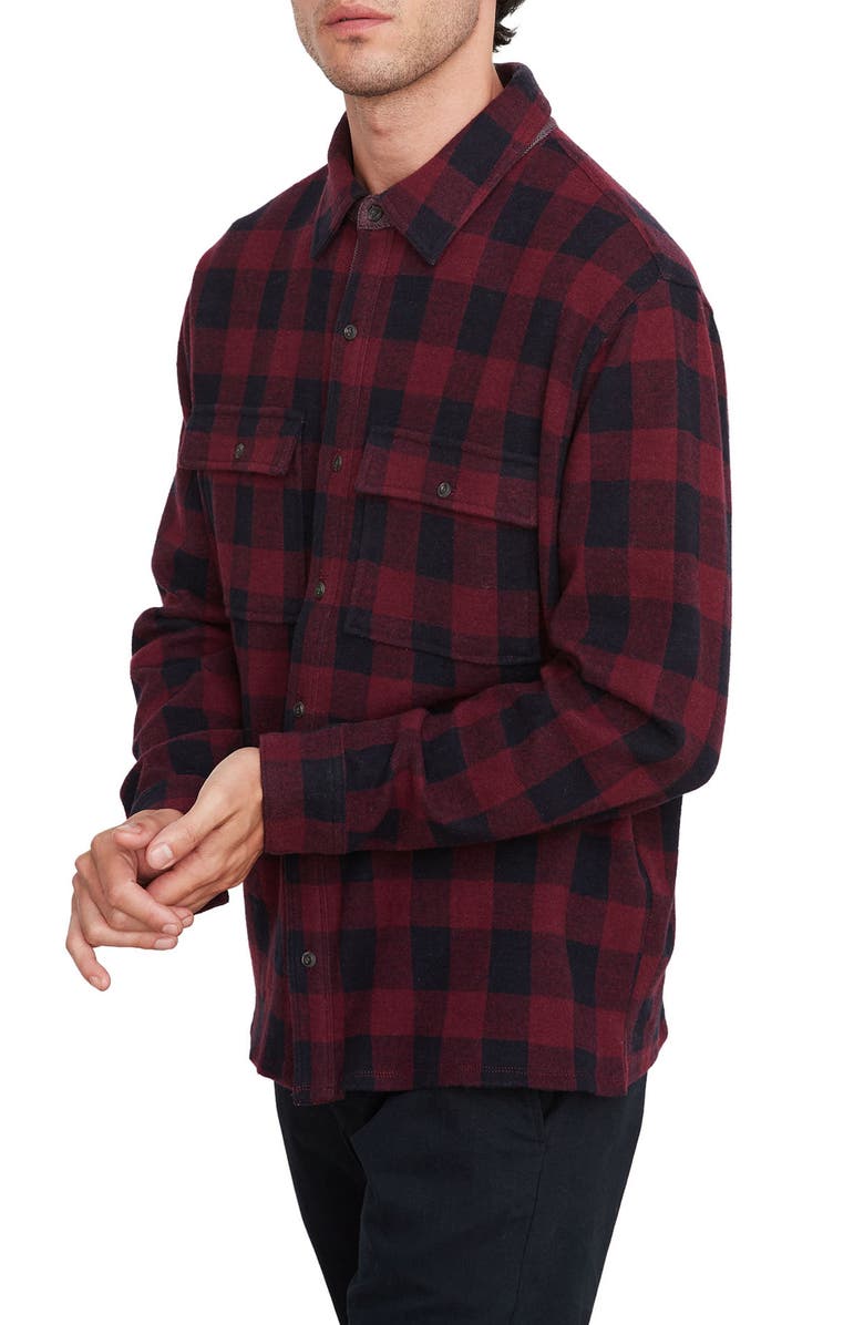 Vince Buffalo Plaid Flannel Button-Up Shirt | Nordstrom