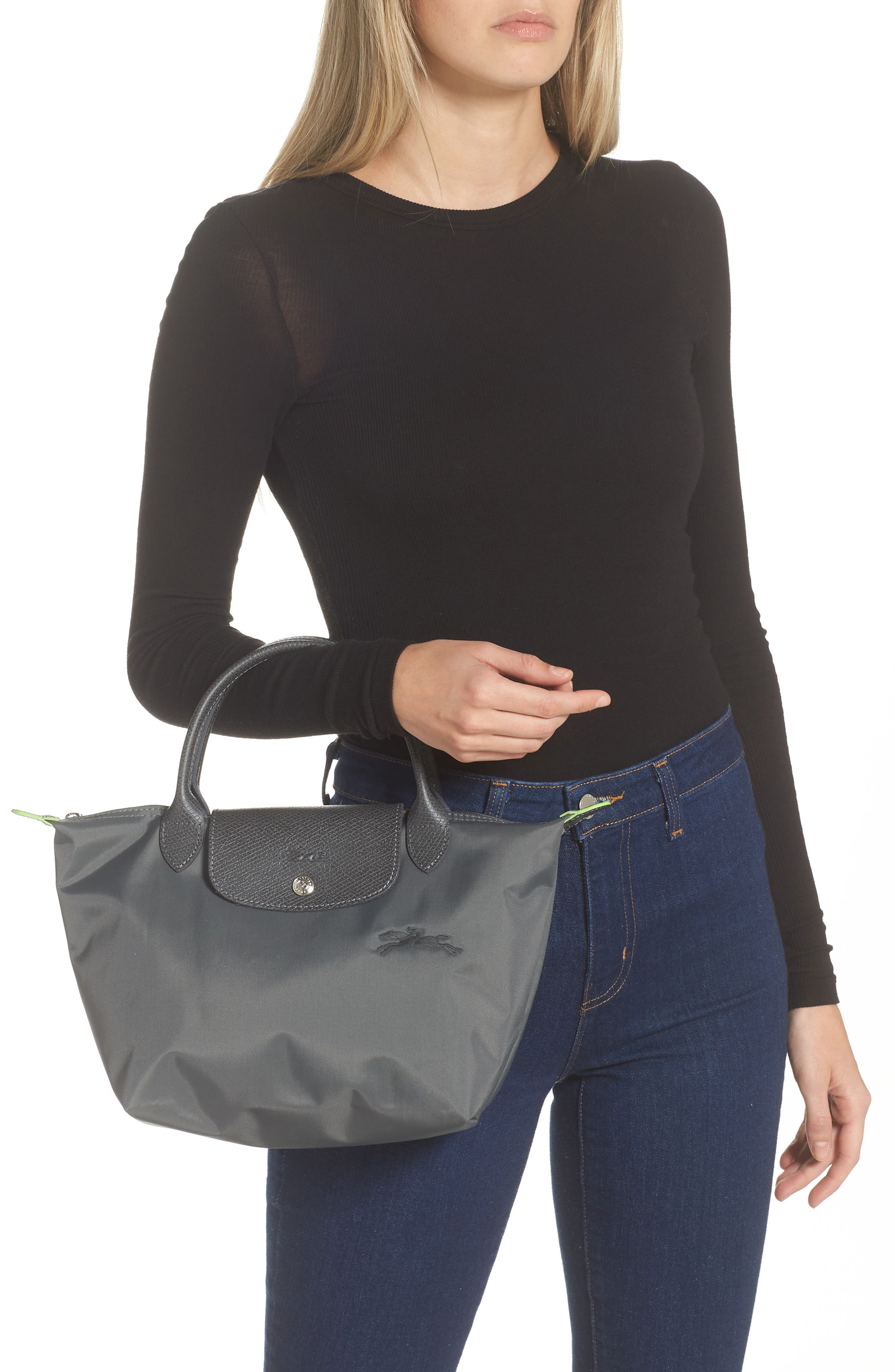 Longchamp Le Pliage Green Recycled Canvas Top Handle Bag | Nordstrom