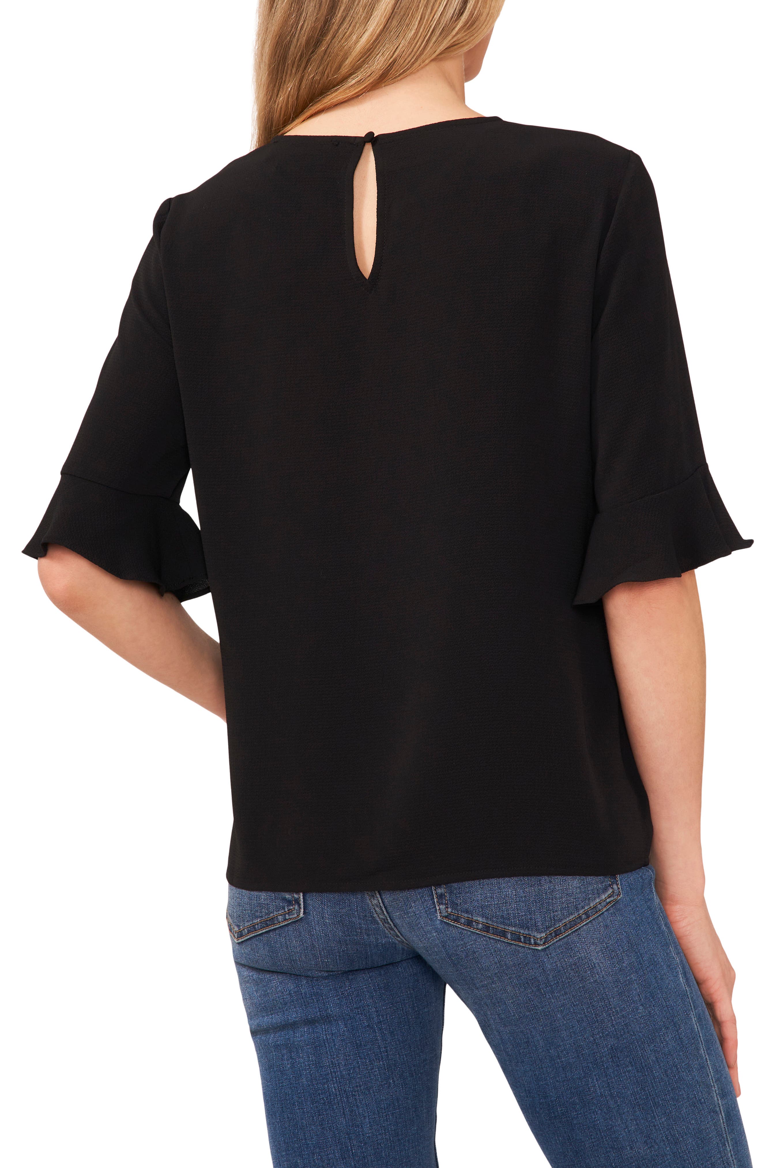 CeCe Ruffle Cuff Blouse | Nordstrom