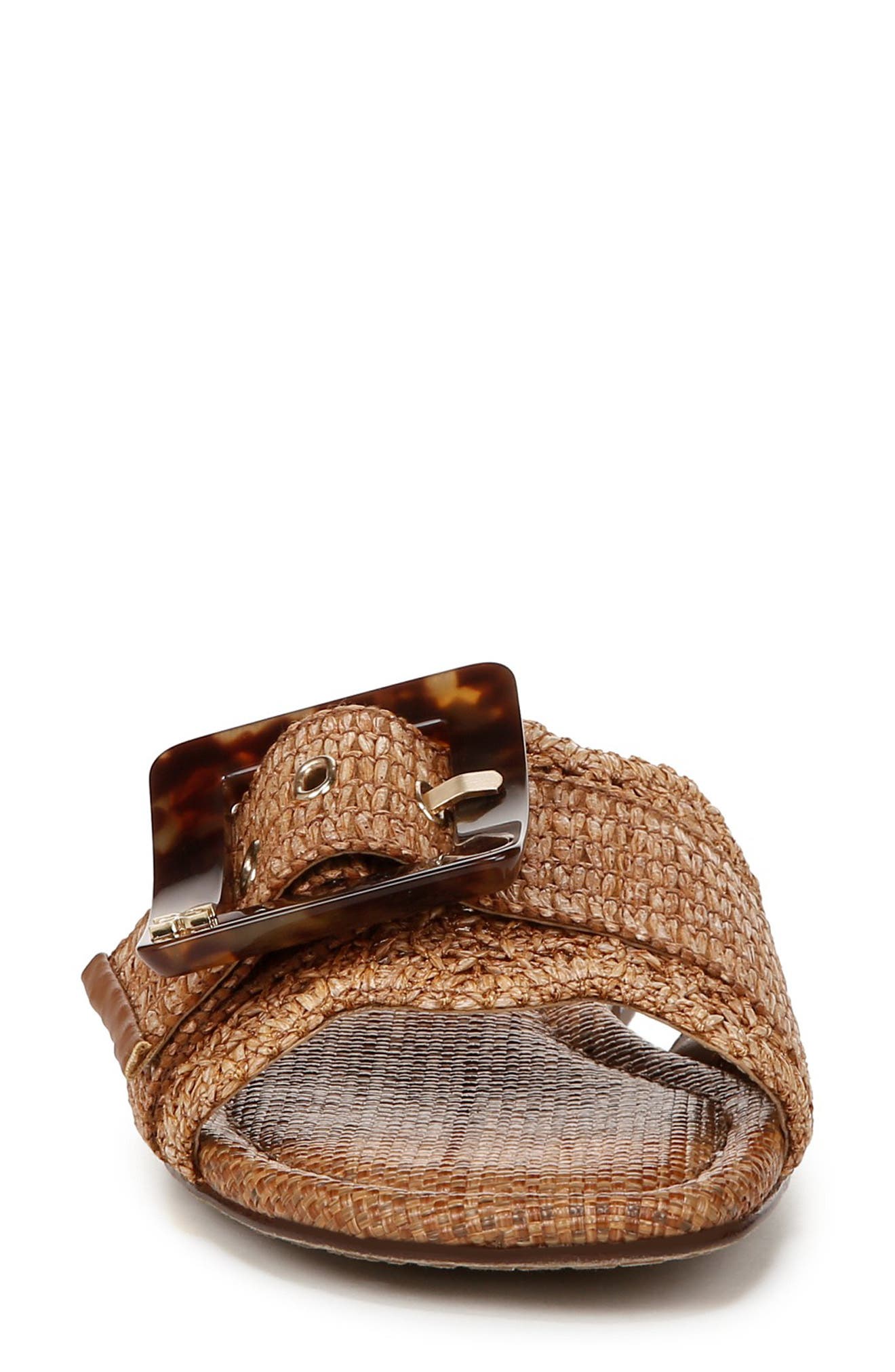 Sam Edelman Bambi Raffia Buckle Slide Sandal (Women) | Nordstrom