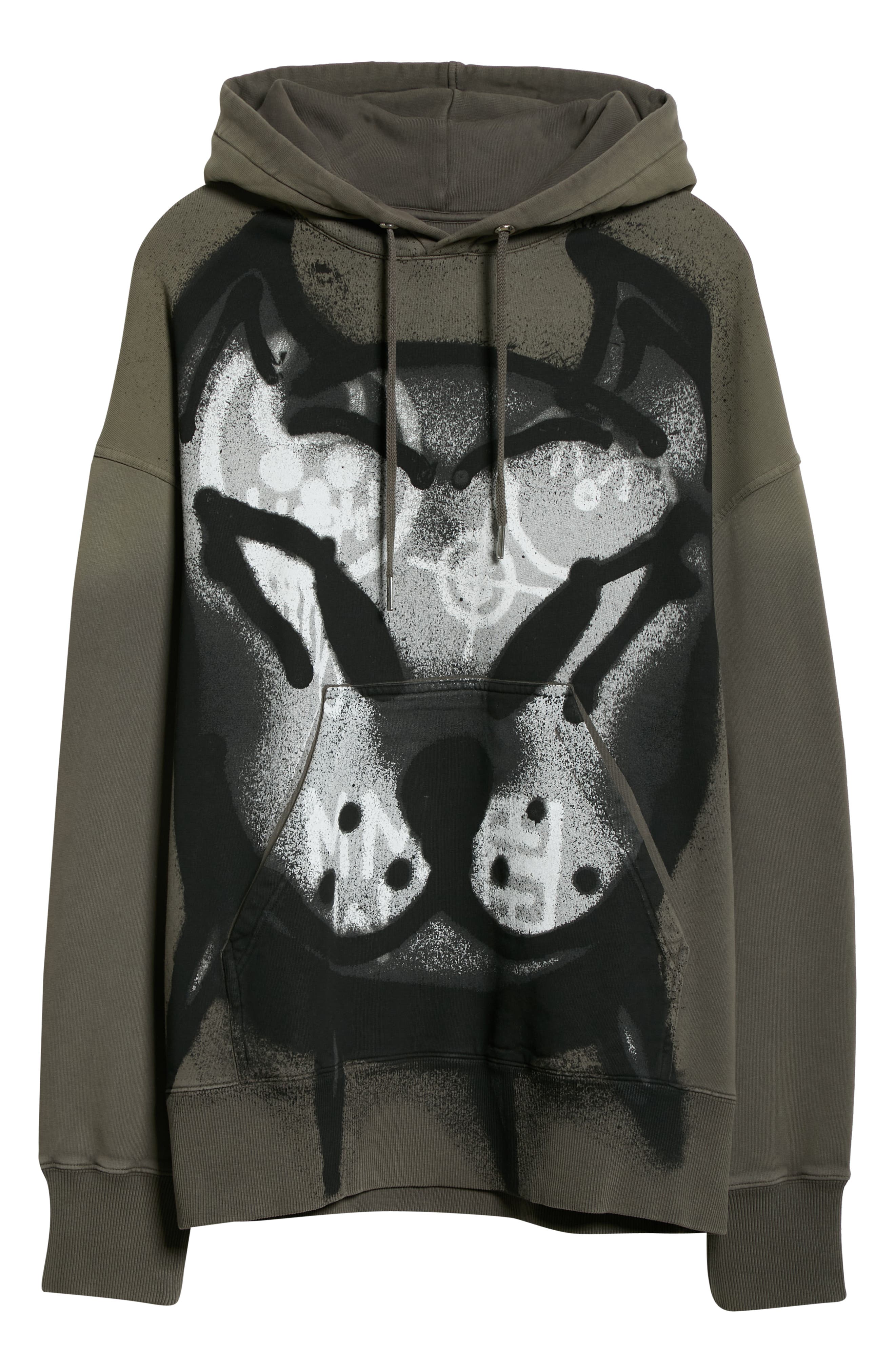 Givenchy x Chito Dog Print Oversize Cotton Hoodie | Nordstrom