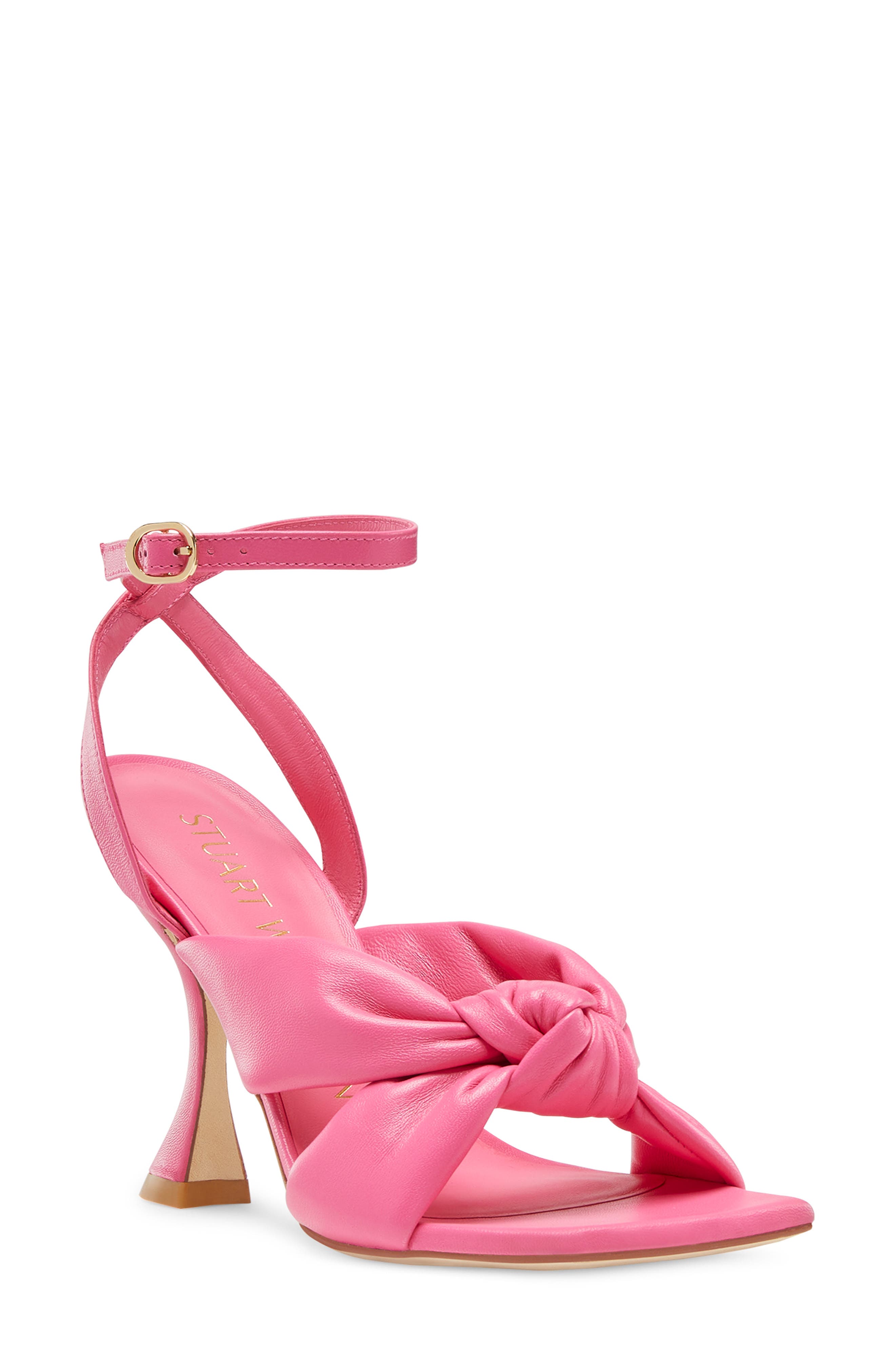 Stuart Weitzman Playa Ankle Strap 100 Knot Sandal (Women) | Nordstrom