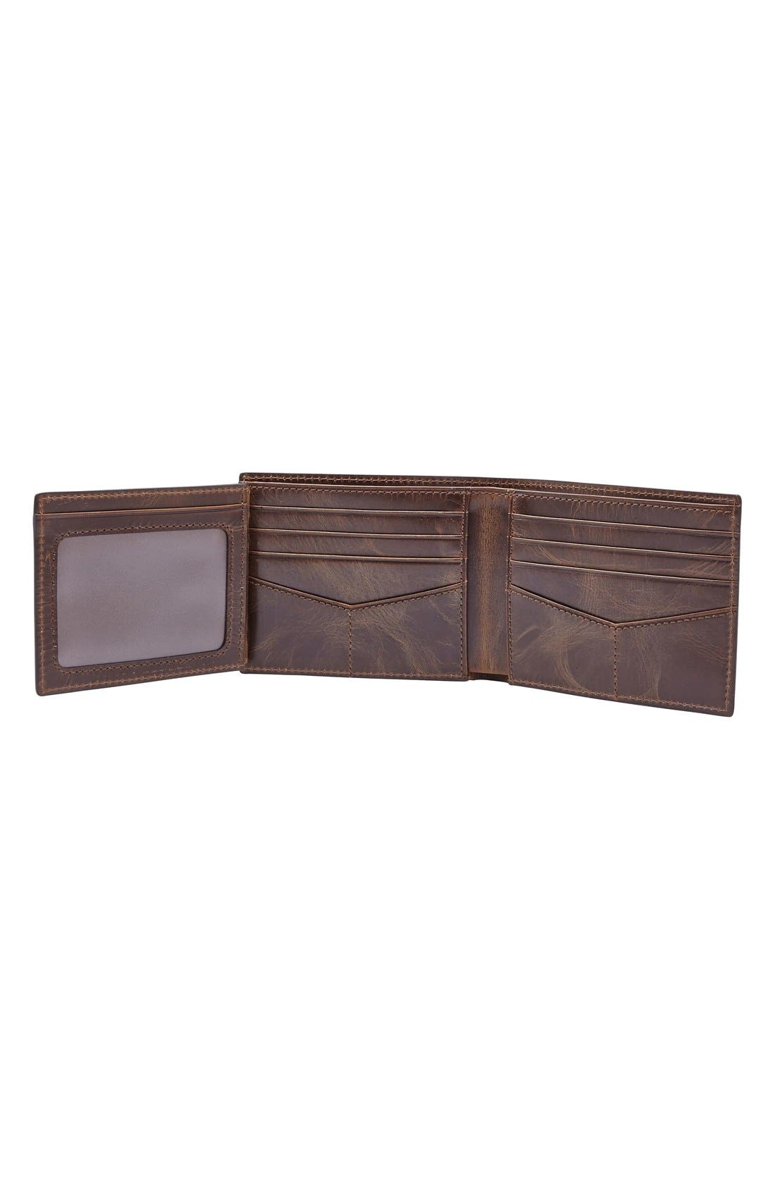 Fossil Derrick RFID Leather Bifold Wallet | Nordstrom