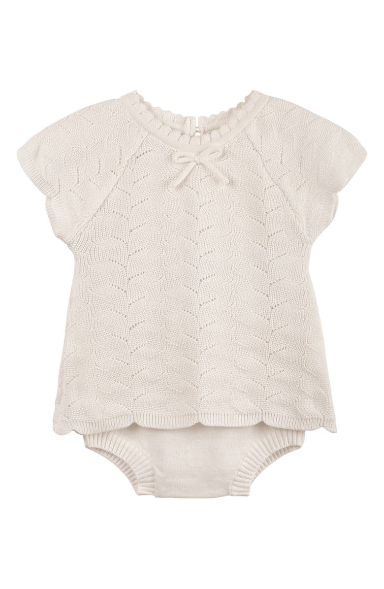 Feltman Brothers Kids' Lacy Cotton Knit Top & Bloomers Set | Nordstrom