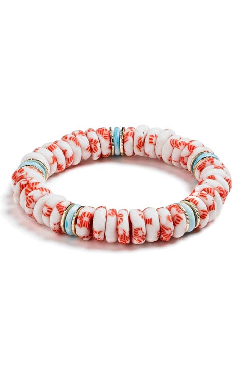 Women's Red Bracelets