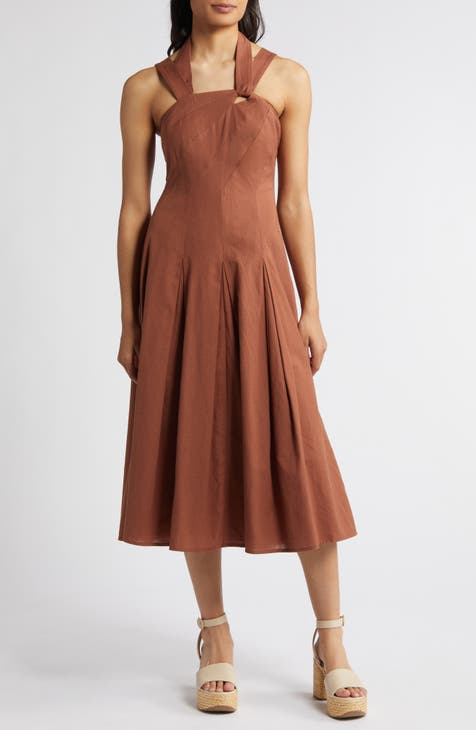 Women's A-Line Midi Dresses | Nordstrom