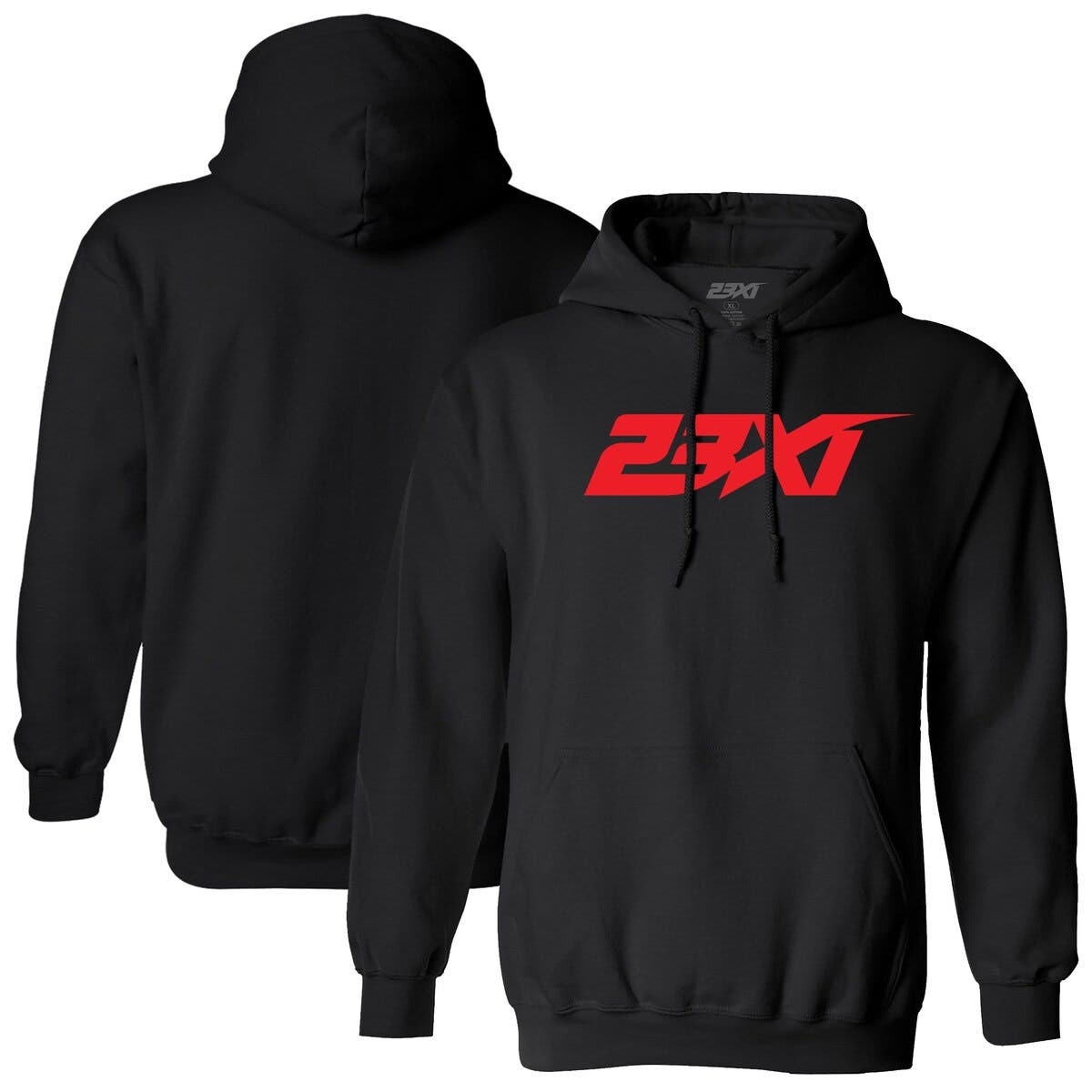 23XI Racing Men's Black 23XI Racing Logo Pullover Hoodie | Nordstrom