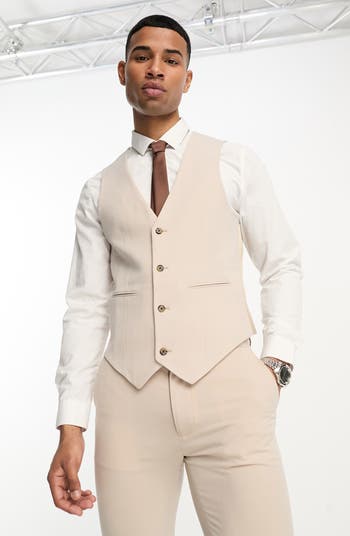 Asos Design Super Skinny Suit Waistcoat Nordstrom