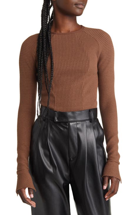 Women's Brown Tops | Nordstrom