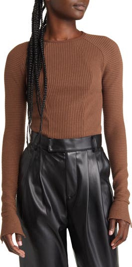 rag & bone Echo Rib Top | Nordstrom