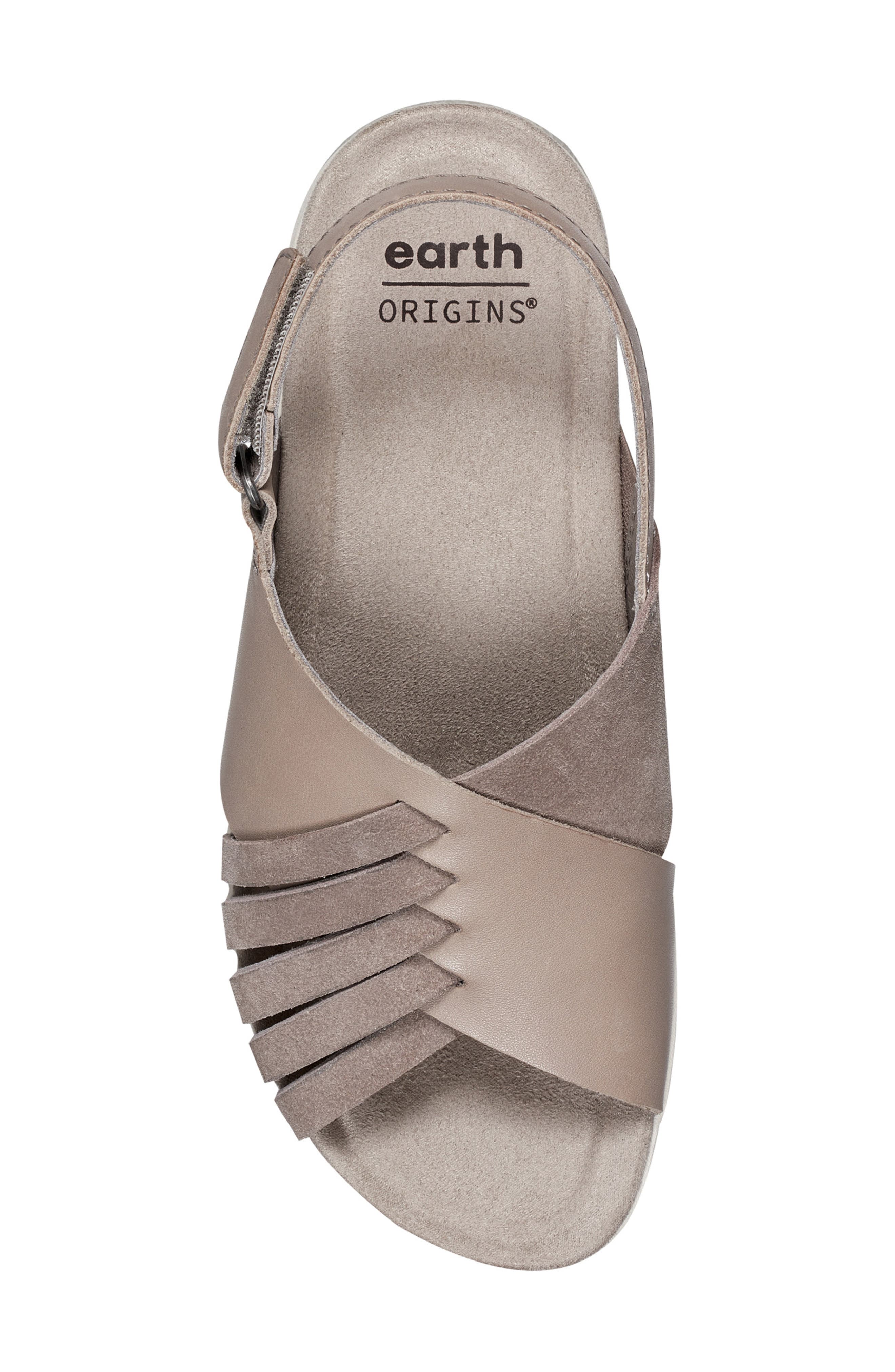 Earth® Earth Suzie Woven Slingback Sandal in Dark Natural | Smart Closet