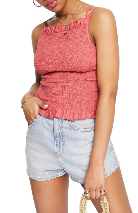 Women's Coral Tops | Nordstrom
