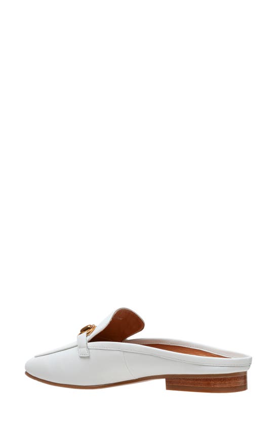 Lisa Vicky Square Toe Mule In White | ModeSens