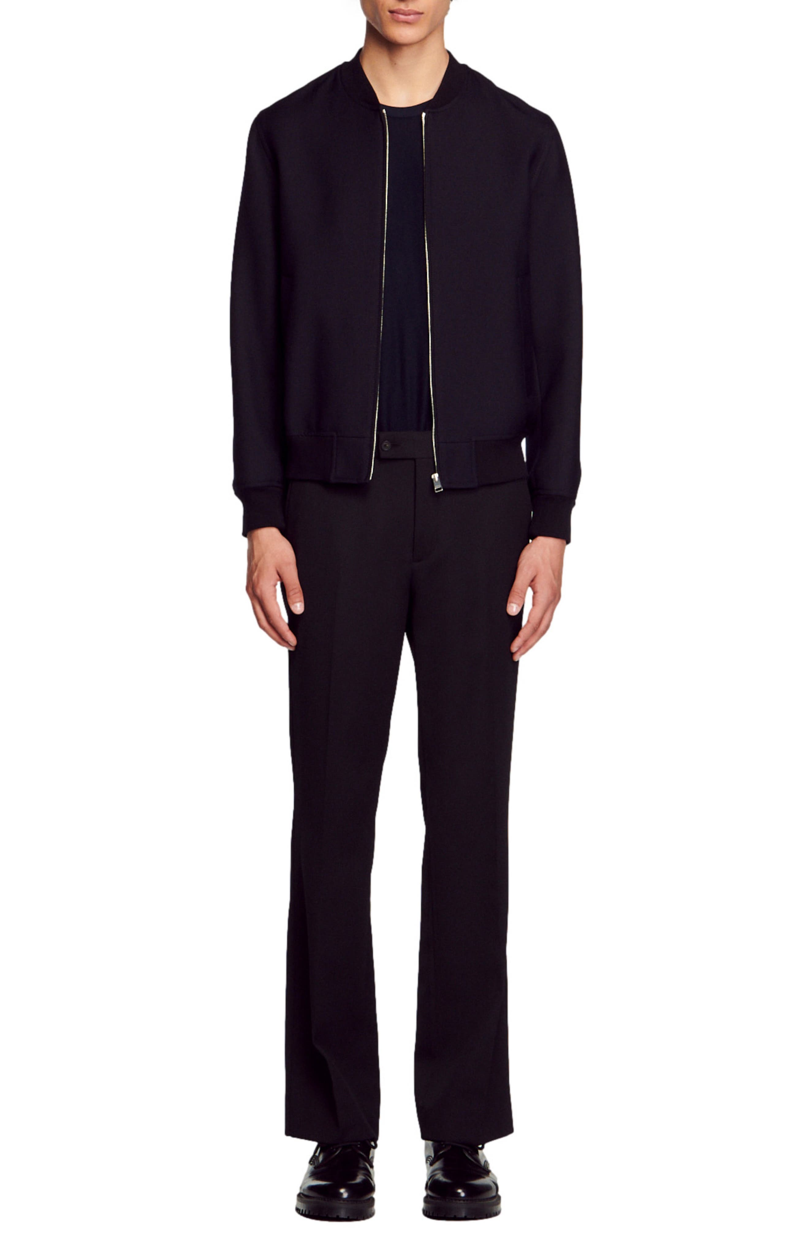 Sandro Wool varsity jacket | Smart Closet