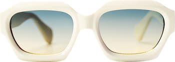 Wisdom Frame 8 53mm Gradient Square Sunglasses | Nordstrom