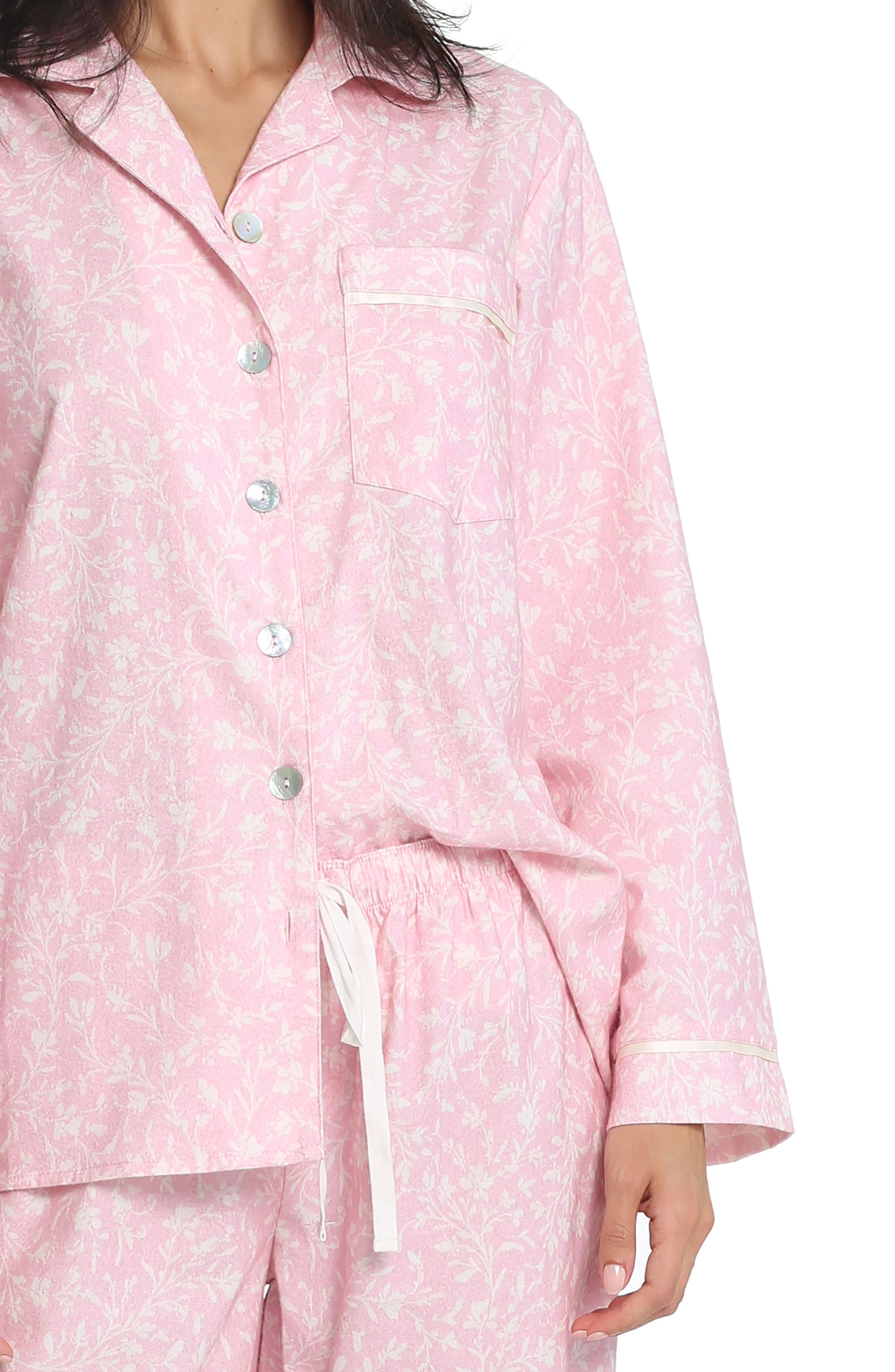 Papinelle Floral Print Organic Cotton Pajamas | Nordstrom
