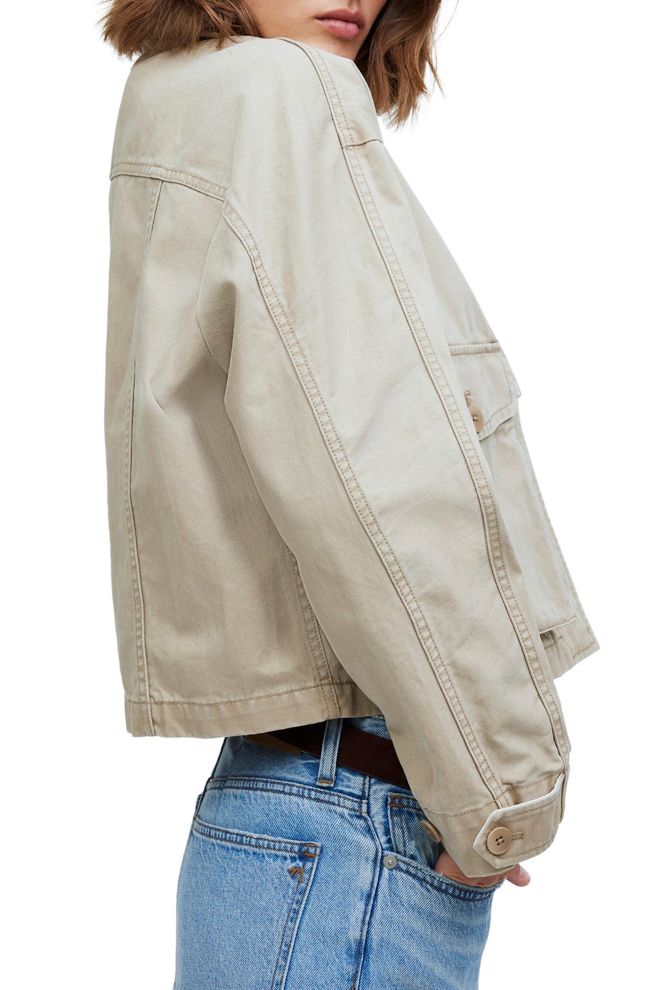 Madewell Woolf Crop Cargo Jacket | Nordstromrack