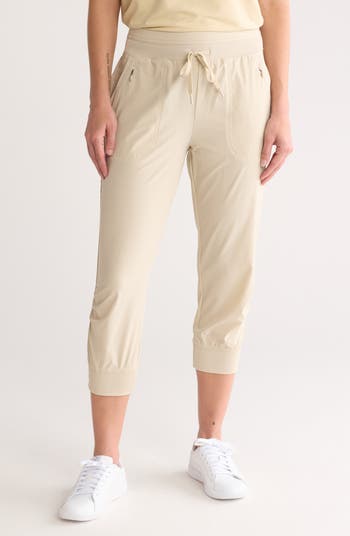 KYODAN Four-way Stretch Woven Capri Pants | Nordstromrack