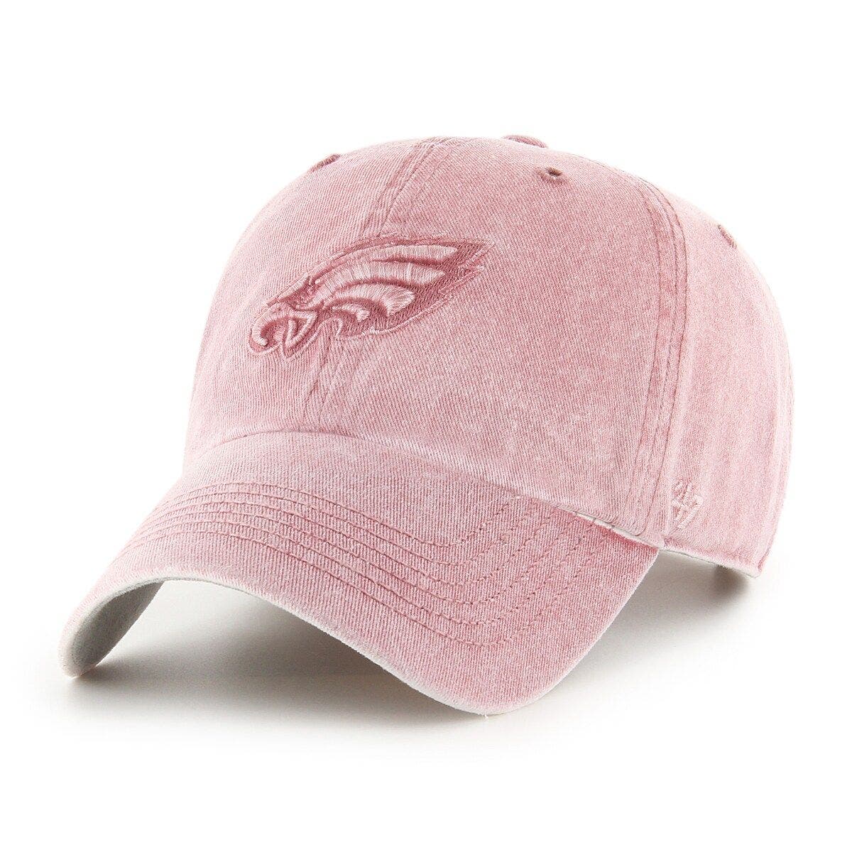 '47 Women's '47 Pink Philadelphia Eagles Mist Clean Up Adjustable Hat ...
