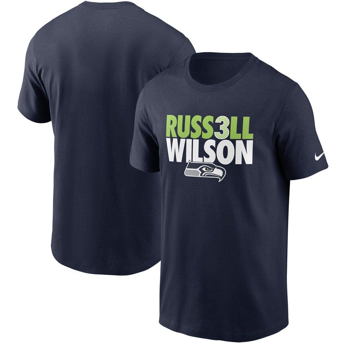 Nike Men's Nike Russell Wilson College Navy Seattle Seahawks Player ...