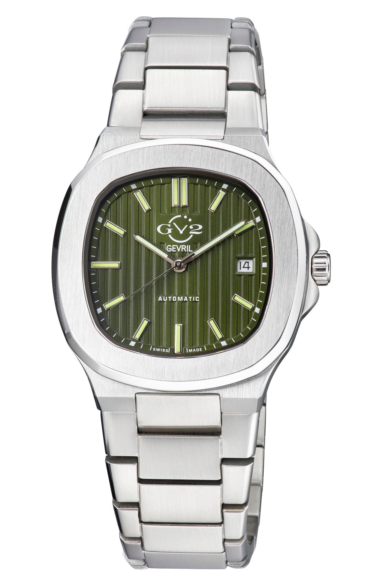 Gv2 Potente Rugged Swiss Automatic Bracelet Watch, 39mm In Silver ...