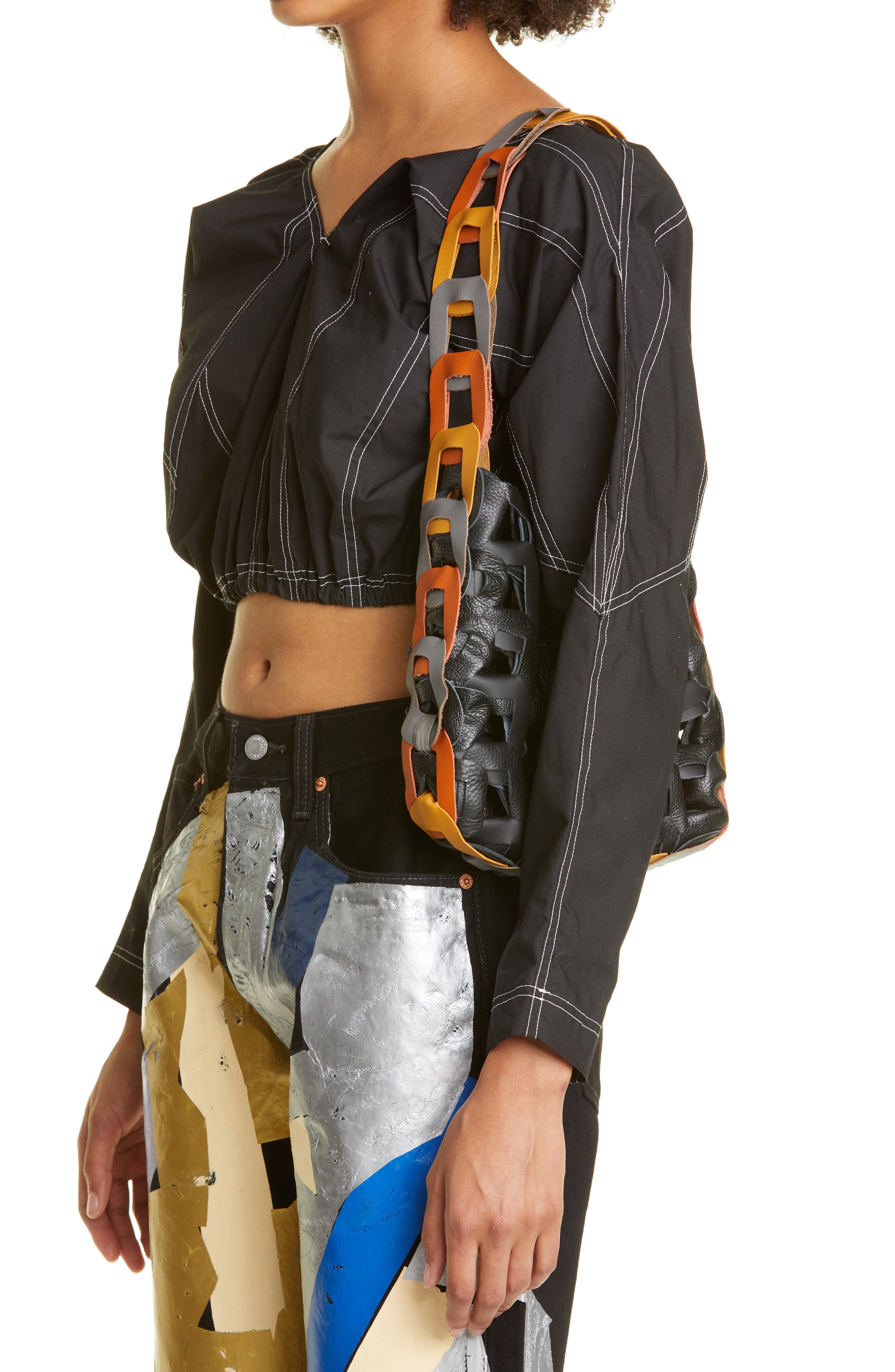 SC103 Links Leather Shoulder Bag | Nordstrom