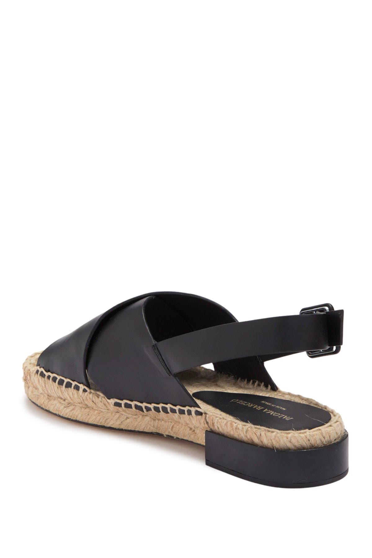 Paloma Barceló Concha Leather Espadrille Sandal In Oxford | ModeSens