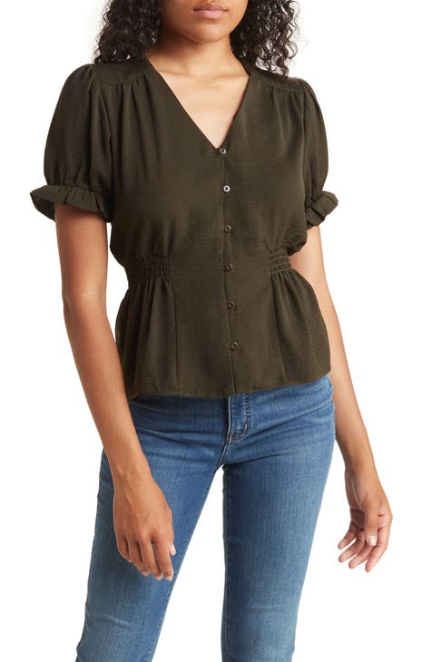 Green Tops | Nordstrom Rack