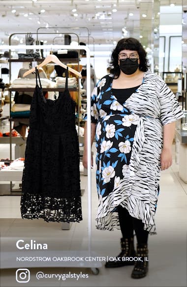 City Chic So Fancy Lace Midi Dress | Nordstrom