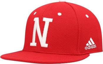 adidas Men's adidas Scarlet Nebraska Huskers On-Field Baseball Fitted ...