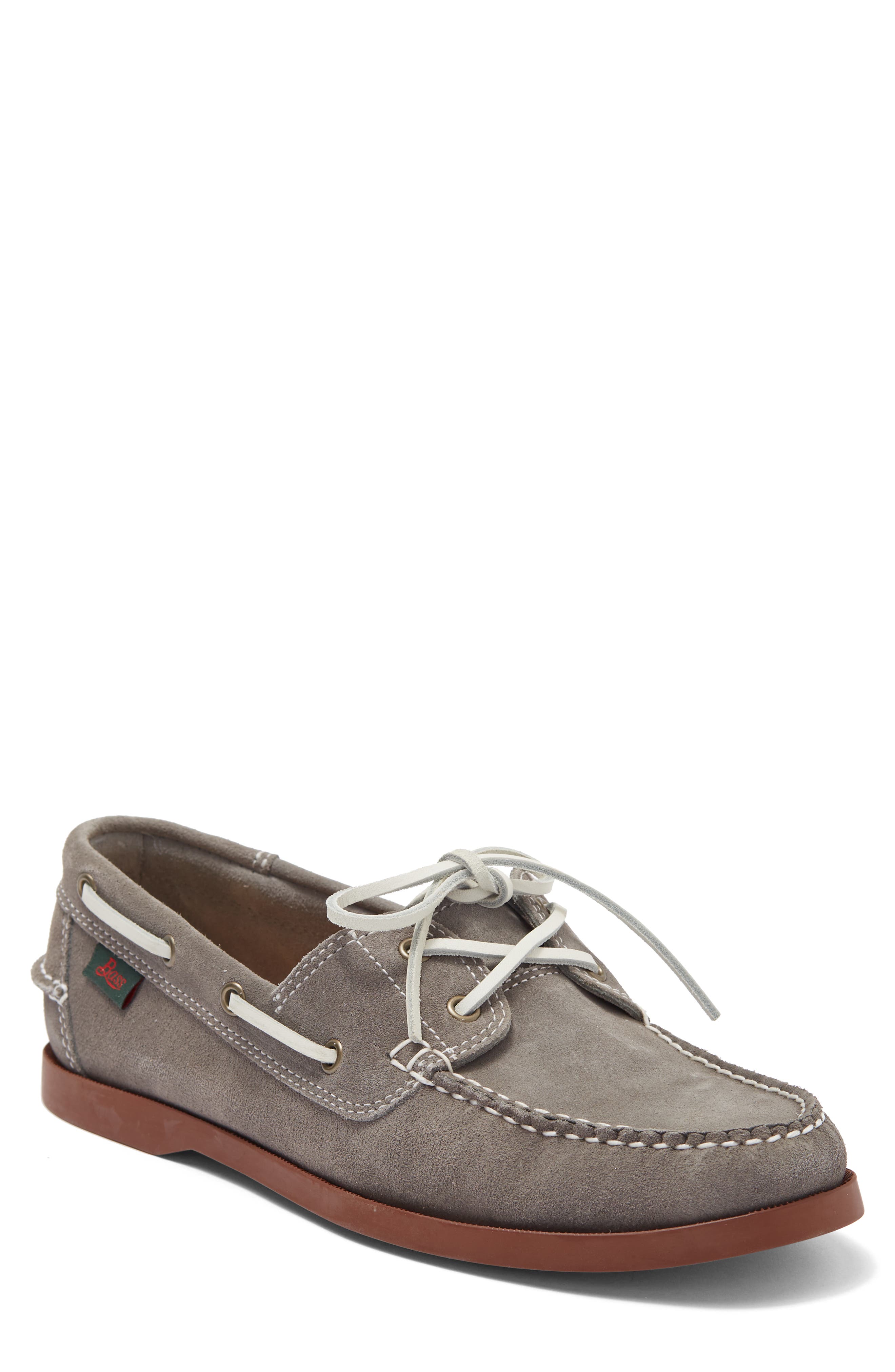 G.H.BASS Hampton Suede Boat Shoe (Men) | Nordstromrack