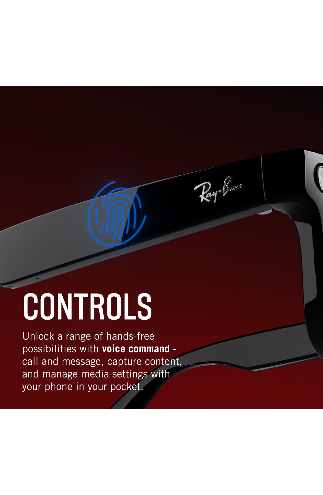 Ray-Ban Men's Ray-Ban Meta Smart Glasses Headliner | Smart Closet