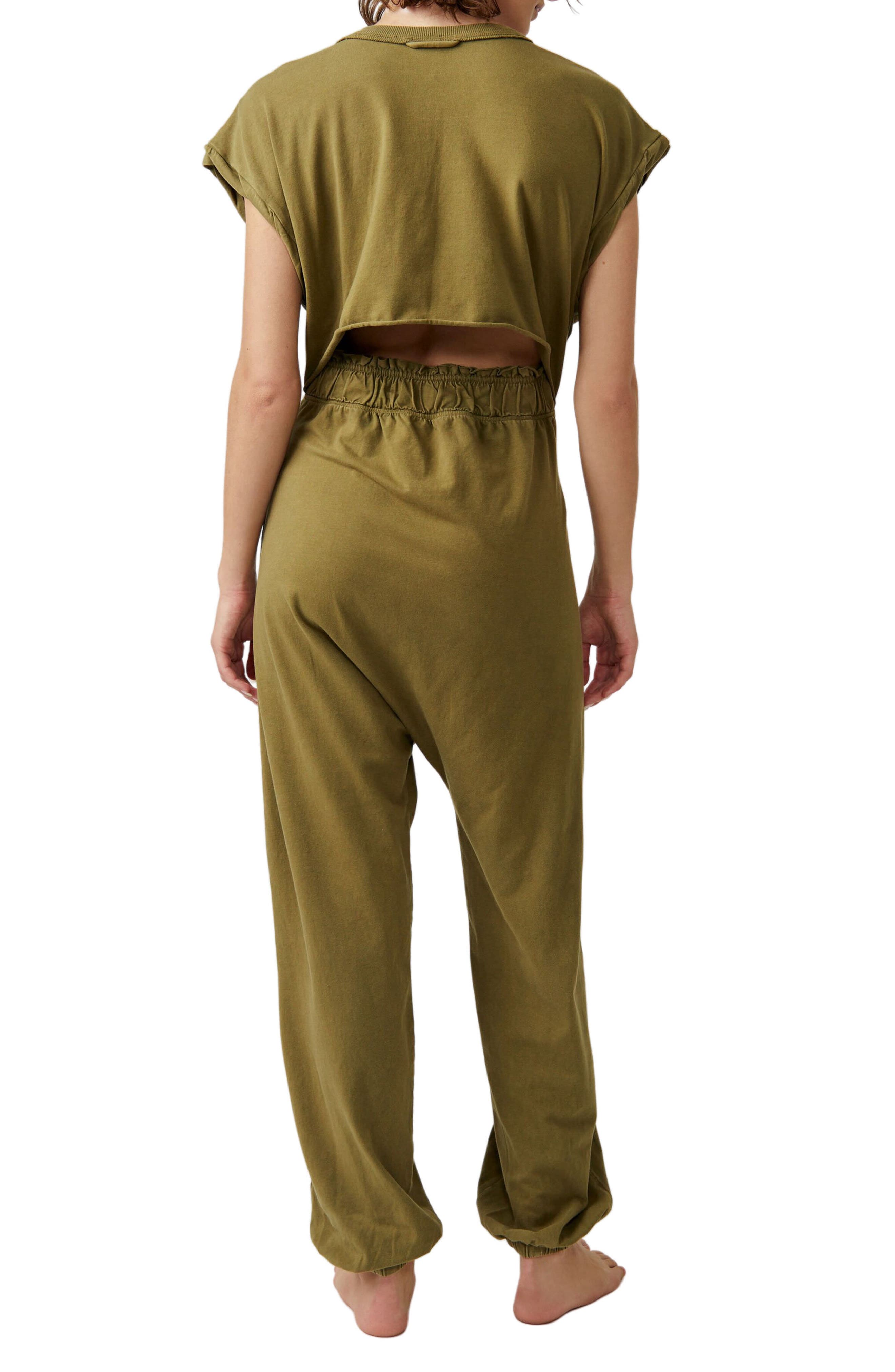 FP Movement Free People FP Movement Hot Shot V-Neck Jumpsuit | Nordstrom