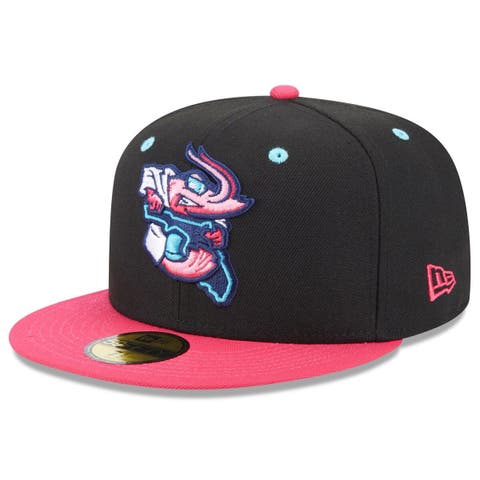 Men's New Era Black Jacksonville Jumbo Shrimp Authentic Collection ...