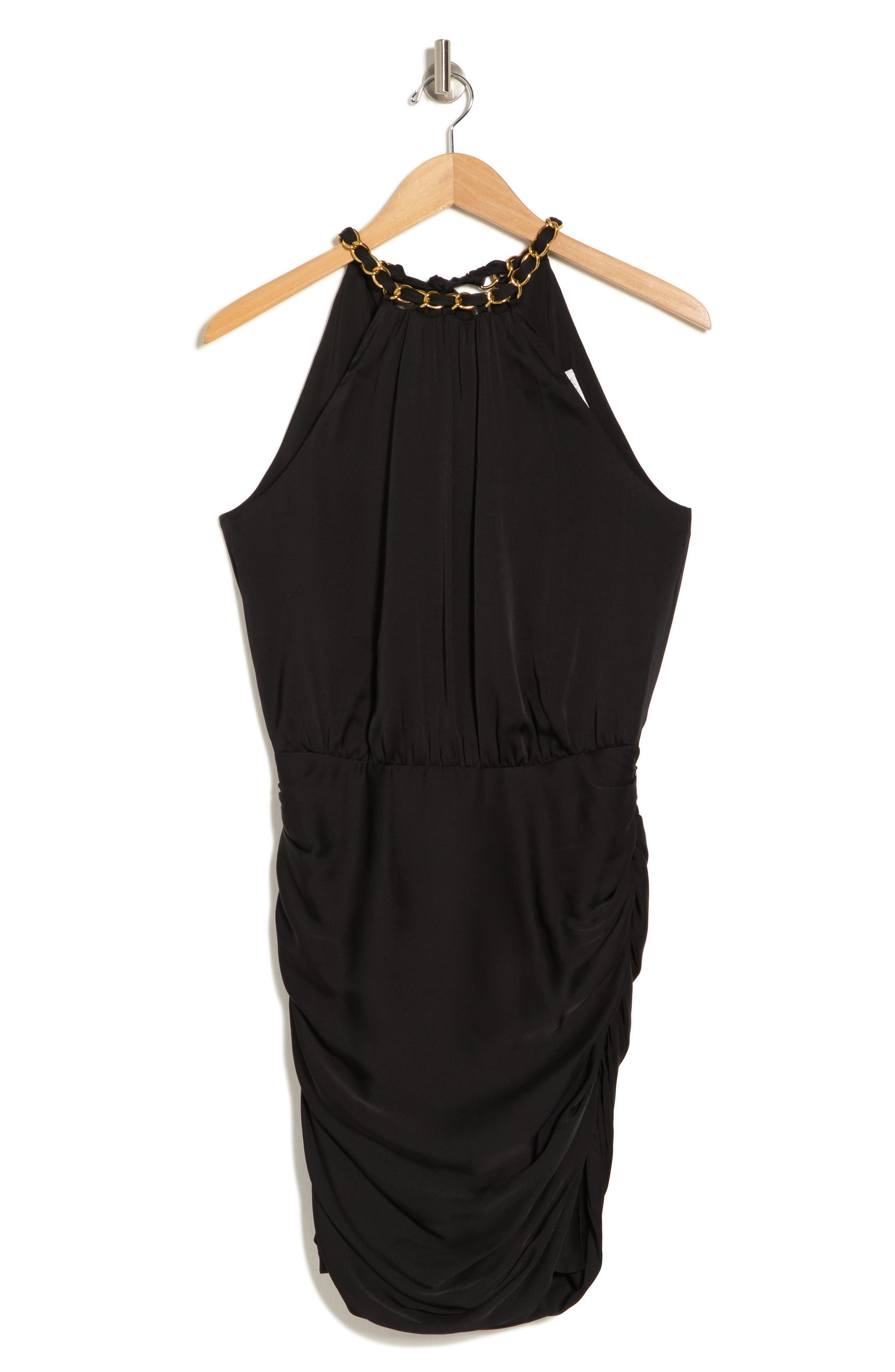 Veronica Beard Kalita Halter Neck Chain Link Minidress | Nordstromrack
