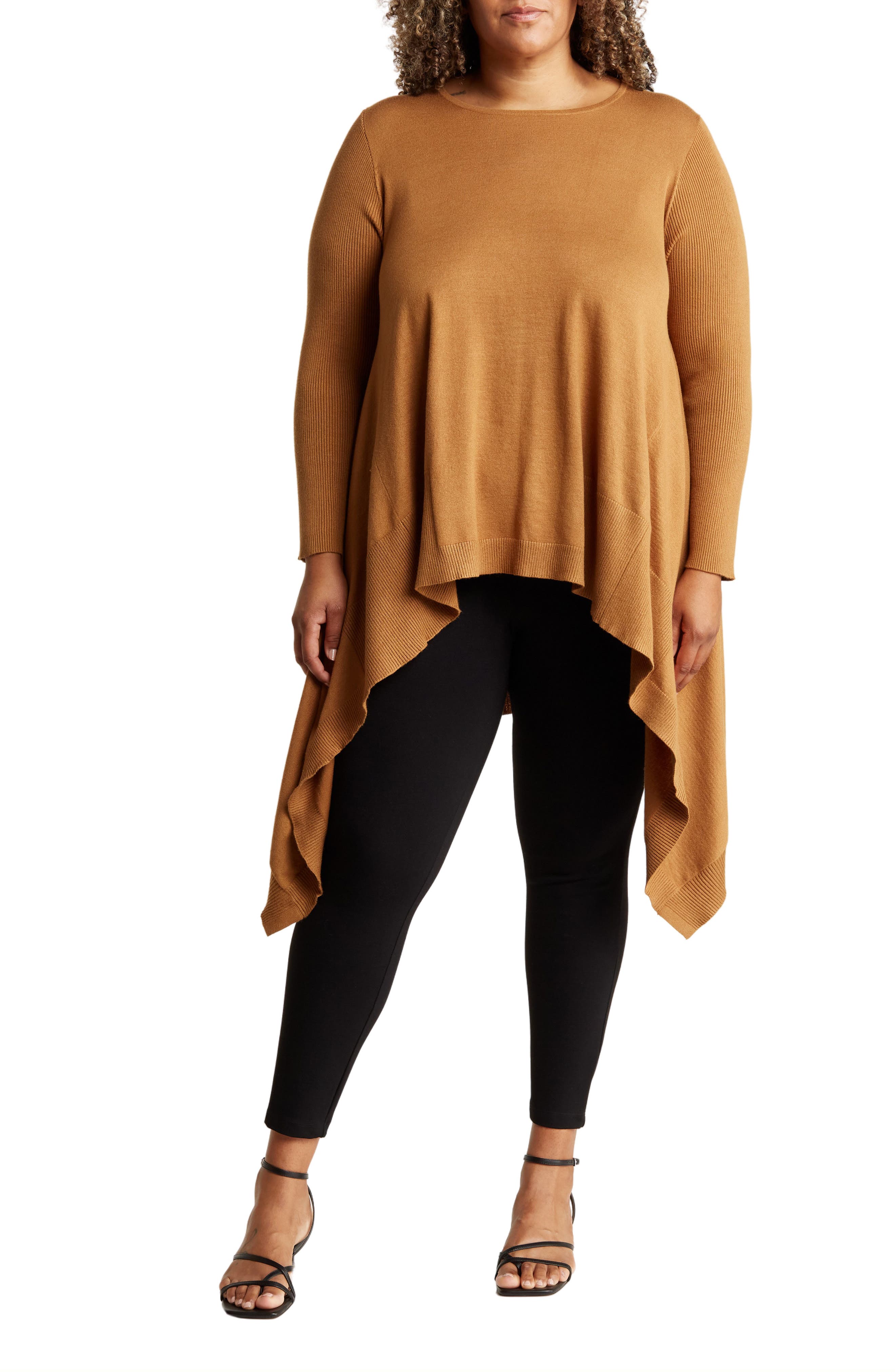 CYRUS Asymmetrical Long Sleeve Sweater | Nordstromrack